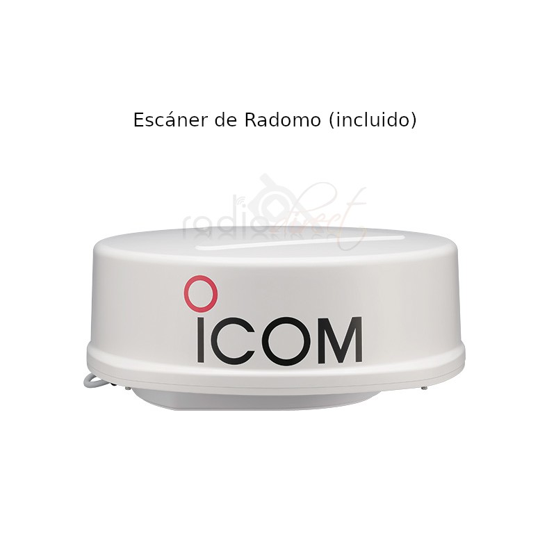 Radar Marino Icom MR-1010RII para embarcaciones de recreo y pesca