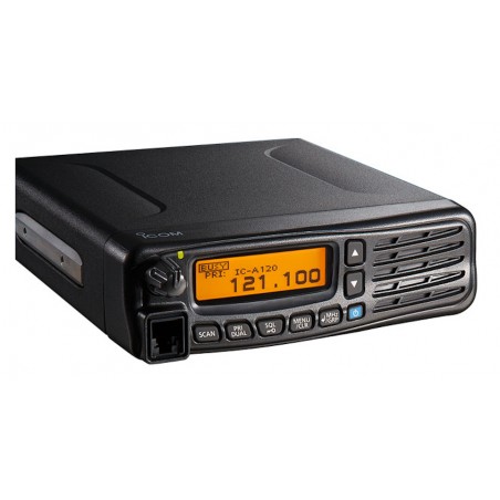 Emisora Icom IC-A120E de banda aérea con 200 canales